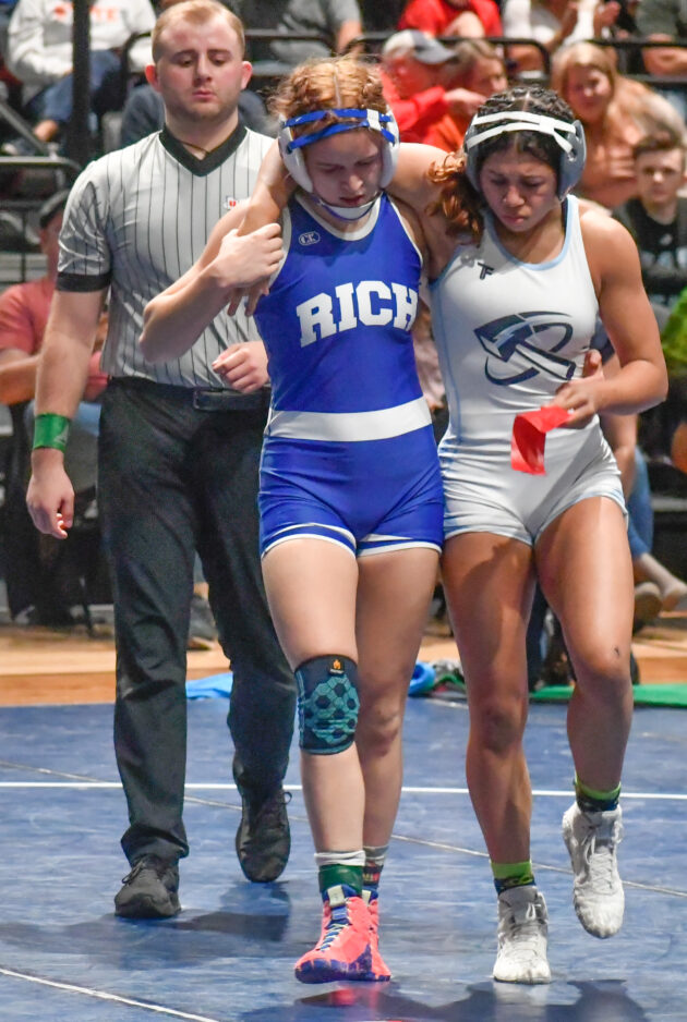 Tintic wrestler Addison Kriegh makes history as part of all-star dual ...